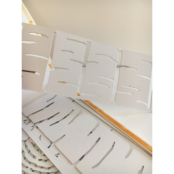 Hand Made Modern | Wall Decor | Chipboard Stencils Kit Wood Designs ...